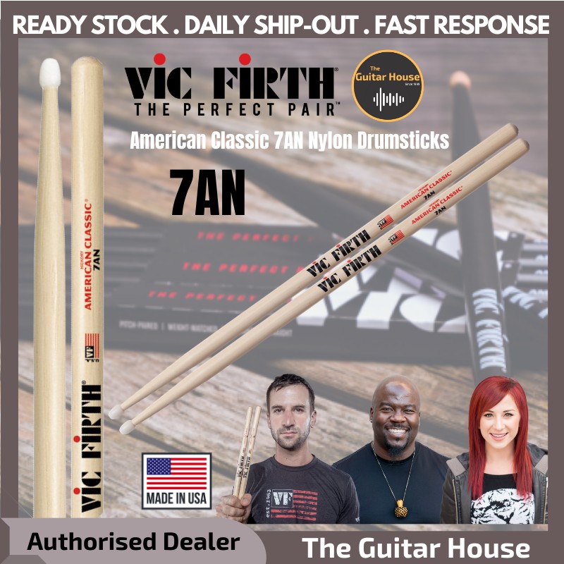 Vic Firth American Classic 7AN Nylon Drumsticks | Shopee Malaysia