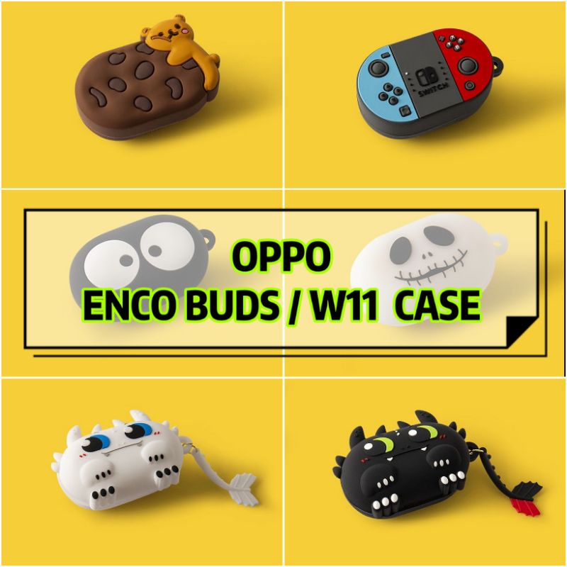 OPPO Enco Buds / W11 Cartoon Cute Case Wireless Earbuds Case Cover ...
