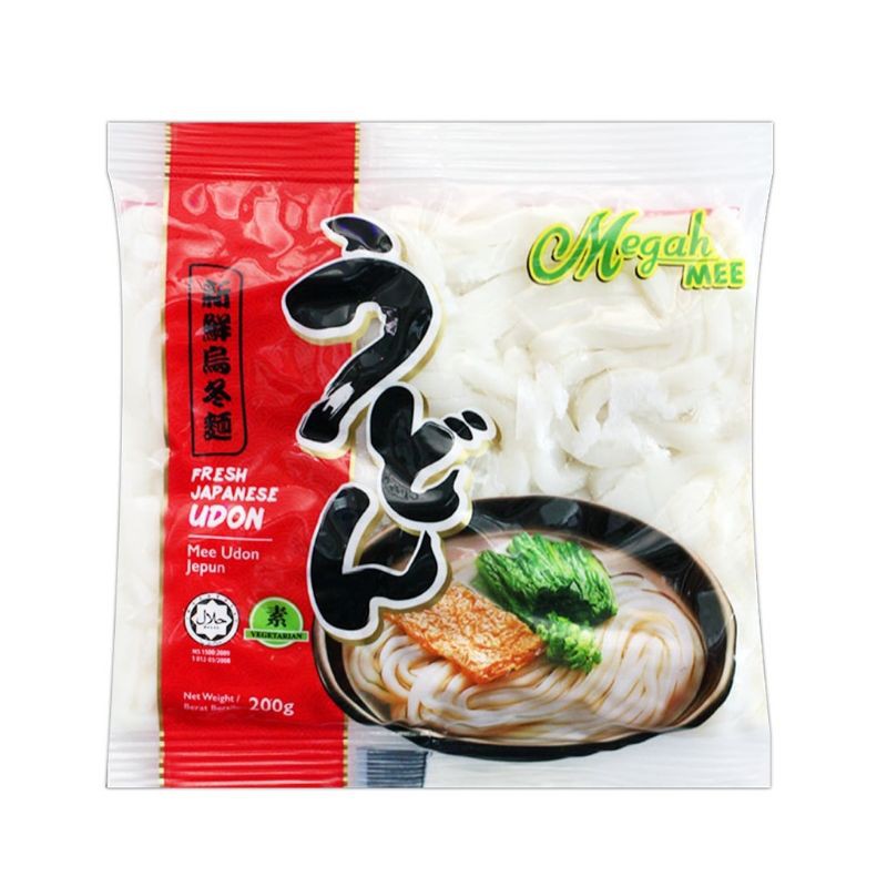 Megah Mee Fresh Japanese Udon 200g (Halal) | Shopee Malaysia