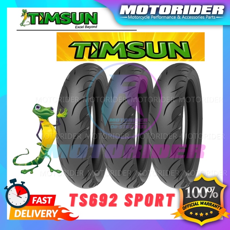 Timsun Tayar Tyre TS692 (60/80-17~120/70-17) (70/90-14~100/90-14 ...