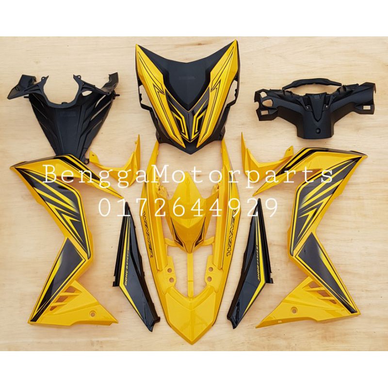 Rs150 Cover Set V1&V2 Custom Kuning | Shopee Malaysia