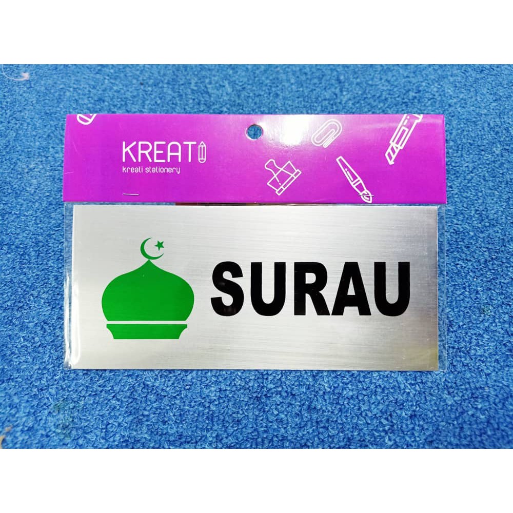 LABEL STICKER SURAU, TANDAS | Shopee Malaysia