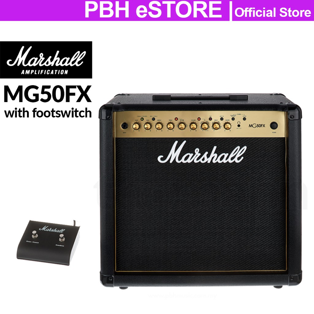 Marshall MG50GFX 50W Guitar Combo Amplifier | Shopee Malaysia