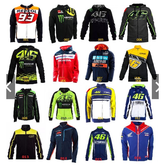 [Flat Rate][Ready Stock] Motorcycle racing brand sweater riding jacket ...