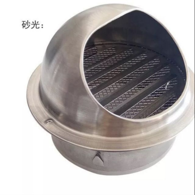 Stainless Steel Ducting Cap Cooker Hood Wall Cap / Aluminum Ducting ...