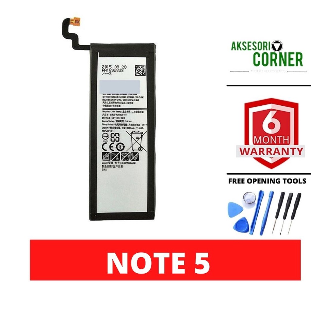 Original SAMSNG Galaxy Note 5 Battery | Shopee Malaysia