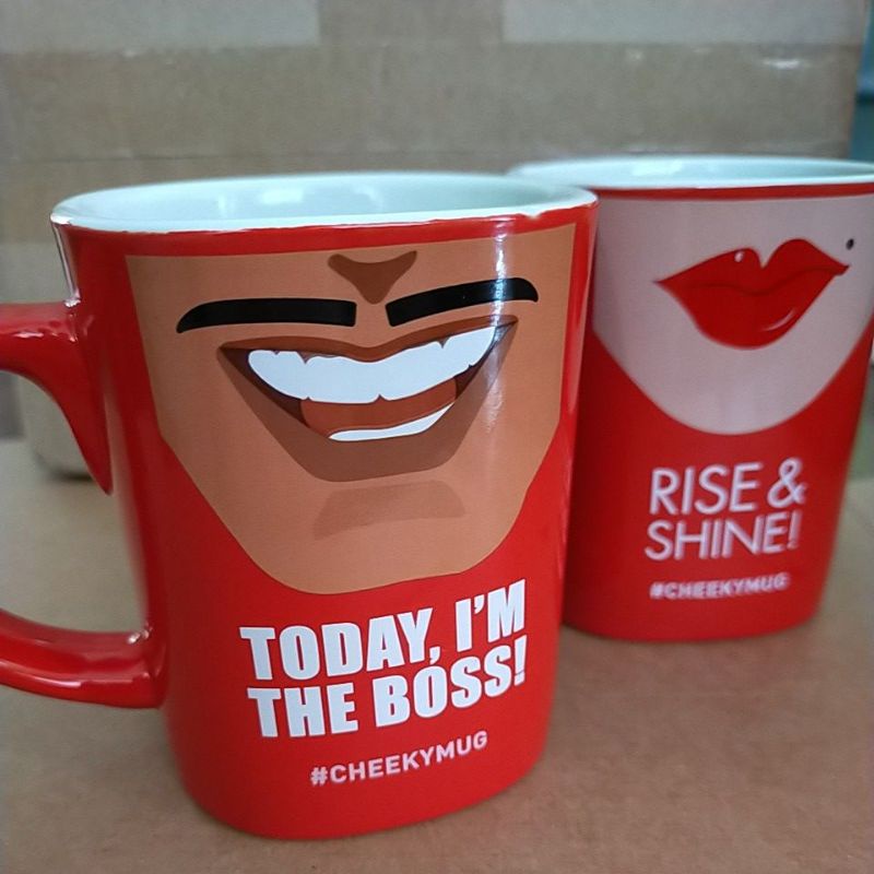 Nestle Nescafe Cheeky Mug Coffee Cup Cheekymug | Shopee Malaysia