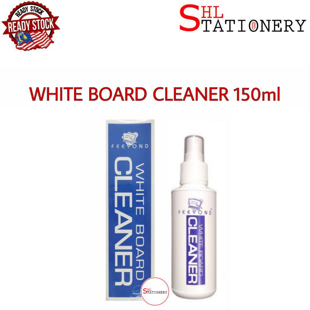 FEEYOND White Board Cleaner Fluid 150 ml / Dry Erase Board Liquid Spray ...