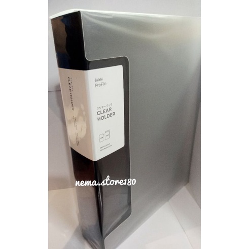 HITAM Clear HOLDER A4 DAICHI 100 SHEETS BLACK/PLASTIC MAP A4 | Shopee ...