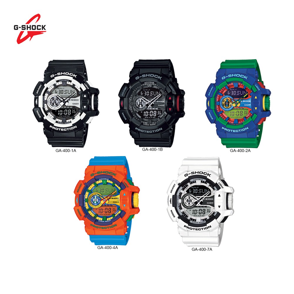 Casio G-Shock GA-400 Analog Digital Combination Watches (100% Original ...