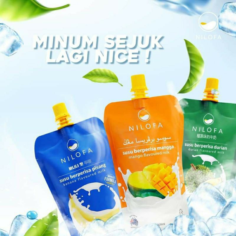 💥 SALE 💥 READY STOCK SUSU NILOFA BERPERISA PISANG | Shopee Malaysia