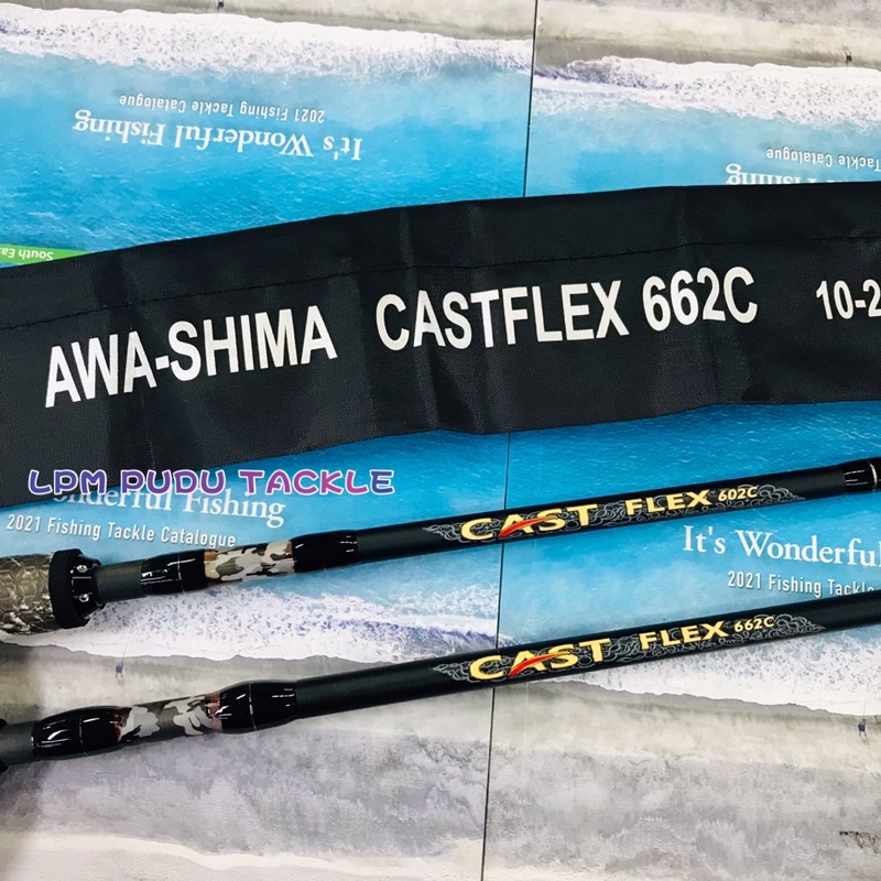 AWASHIMA CASTFLEX BAITCAST BC ROD | Shopee Malaysia
