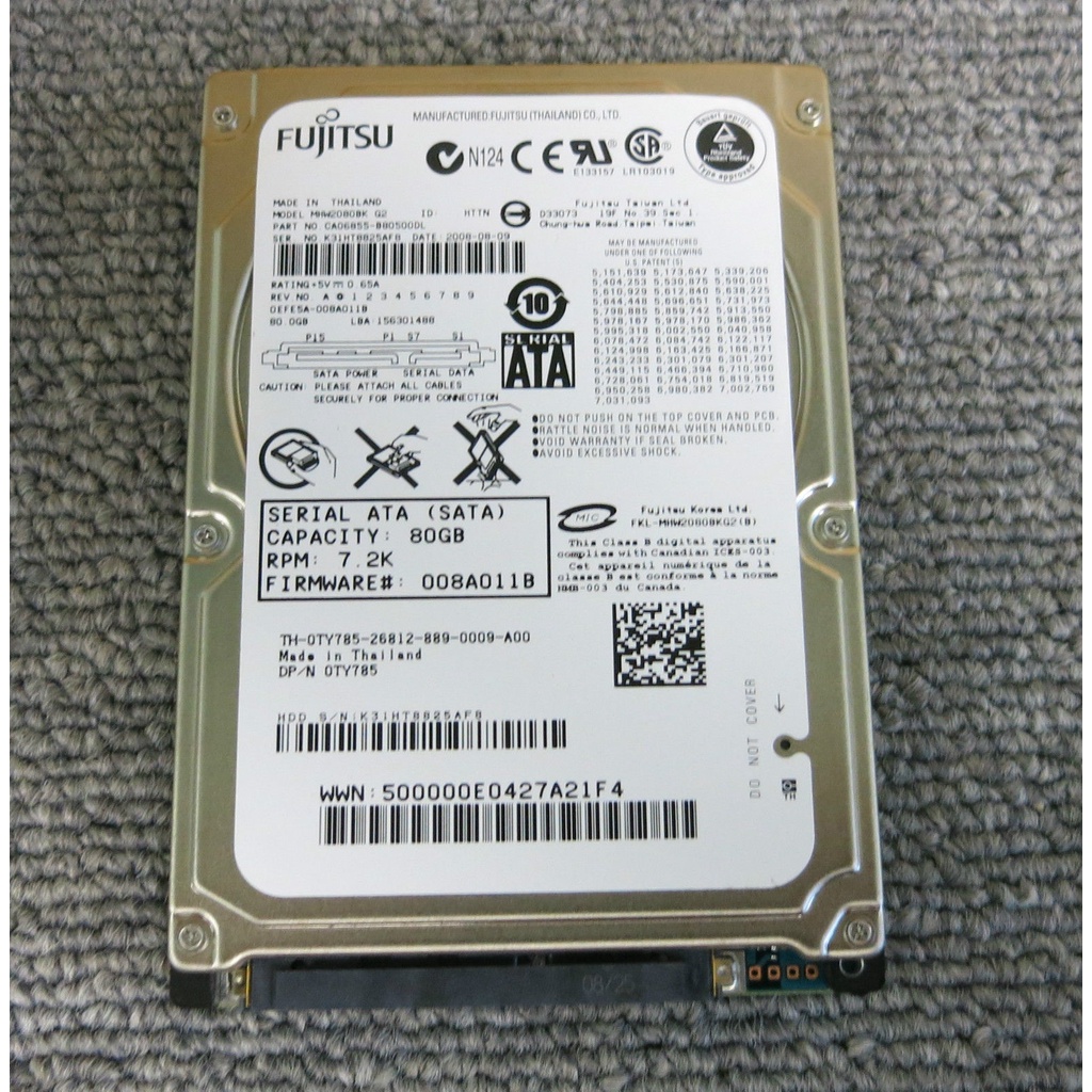 laptop hardisk 80gb.fujitsu.samsung.Hitachi..good hardisk 30day ...