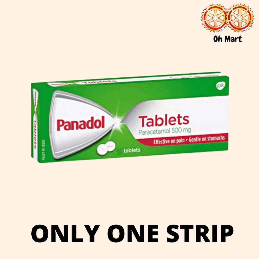 Panadol Regular Adult - One Strip ( 10 Tablets ) | Shopee Malaysia