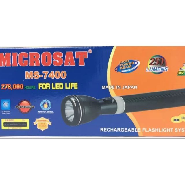 Torchlight/Lampu Rechargeable Flashlight, High Quality Made In Japan ...