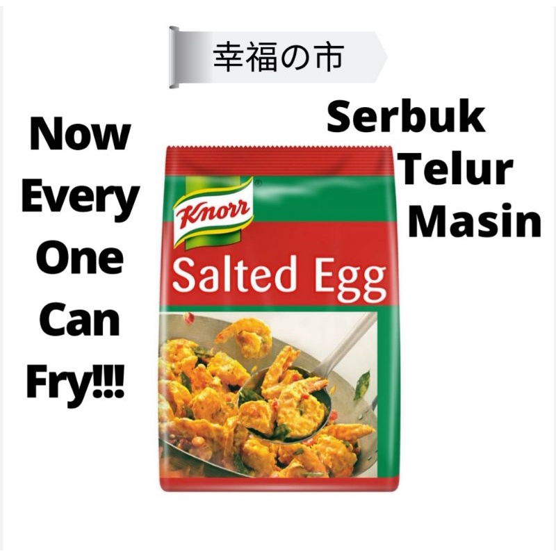 Knorr Powder Serbuk Salt Salted egg Telur Masin Chicken Stock Demi ...