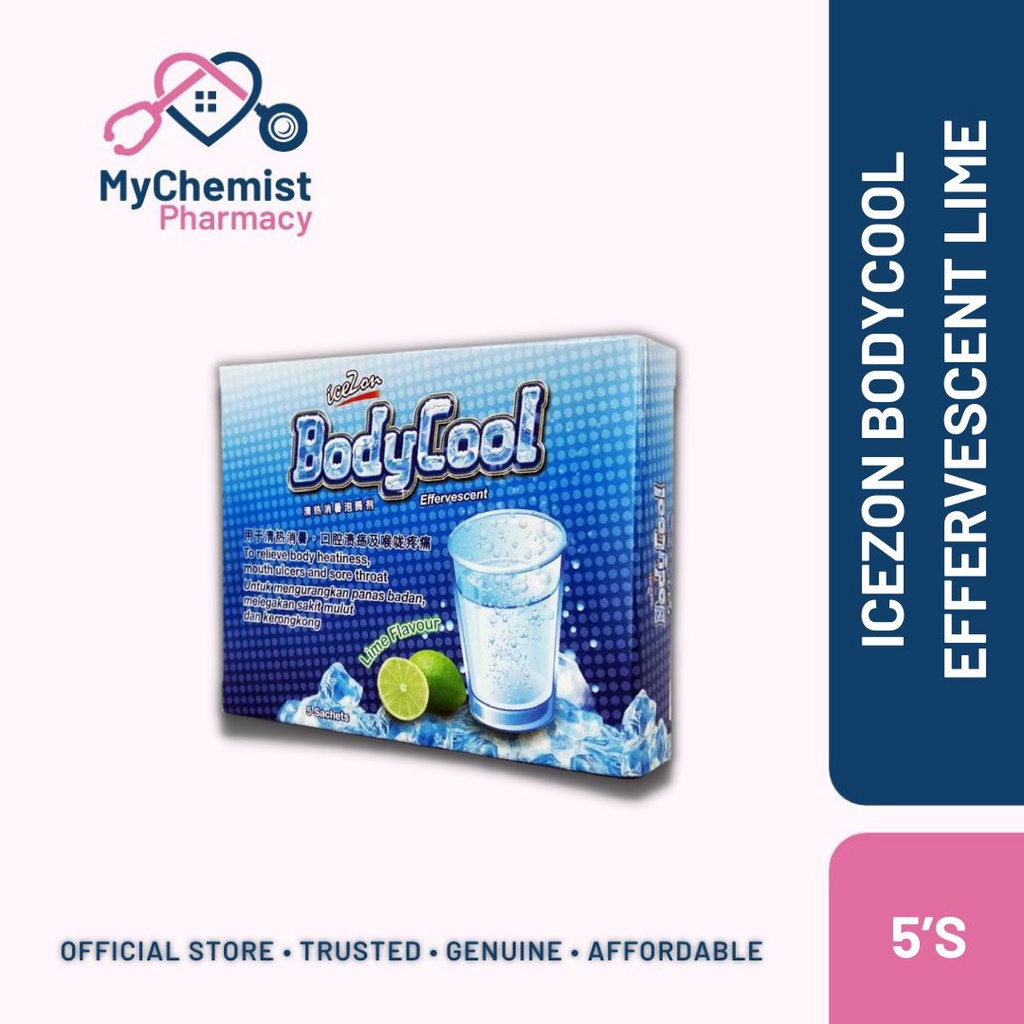 Icezon BodyCool Effervescent Powder Drink | Shopee Malaysia