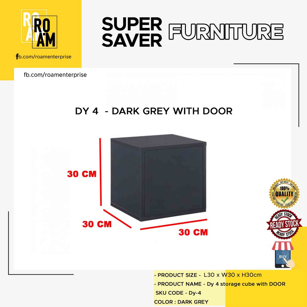 ROAM EKET IKEA DY 4 wooden DIY stackable storage cube cabinet book Wall rack book shelf display ...