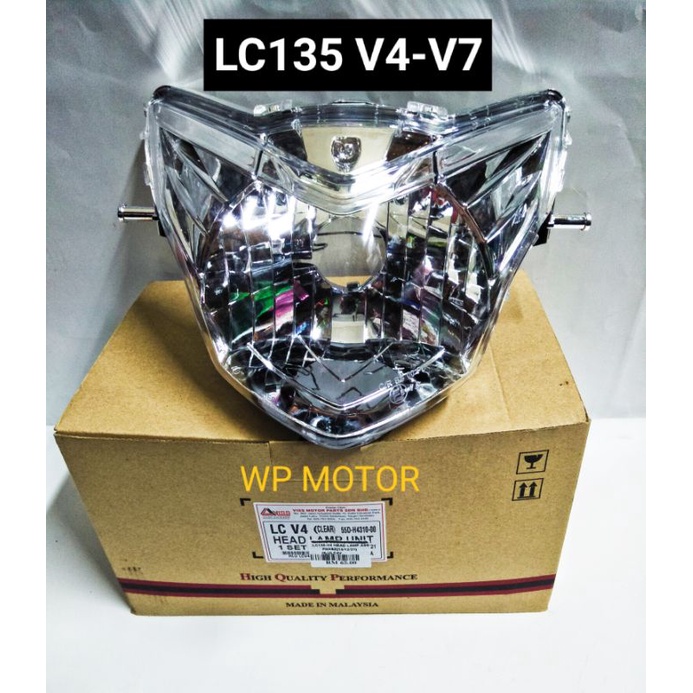 Yamaha LC135 V4 V5 V6 V7 Head Lamp Assy/Lampu Depan (Clear) | Shopee Malaysia