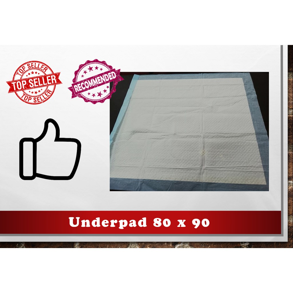 Disposable Underpad 80 x 90 50pcs, Superb Absorbent, Incontinence ...