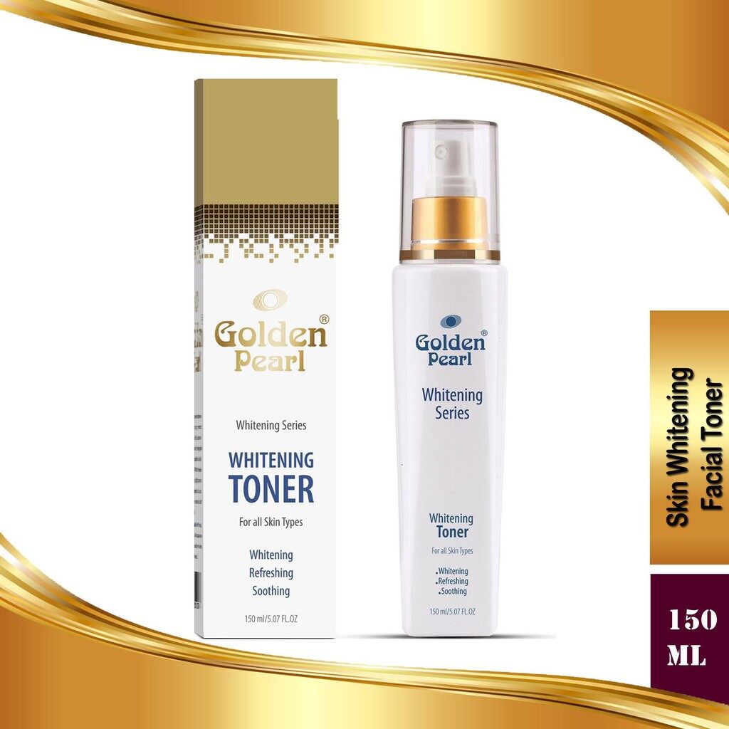 Golden Pearl Whitening Facial Cleanser Toner (150ml) | Shopee Malaysia
