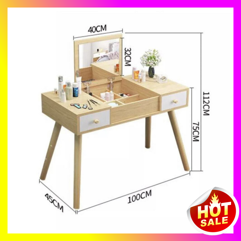 Simple Modern Vanity Dressing Table Set - puanzulaika | Shopee Malaysia