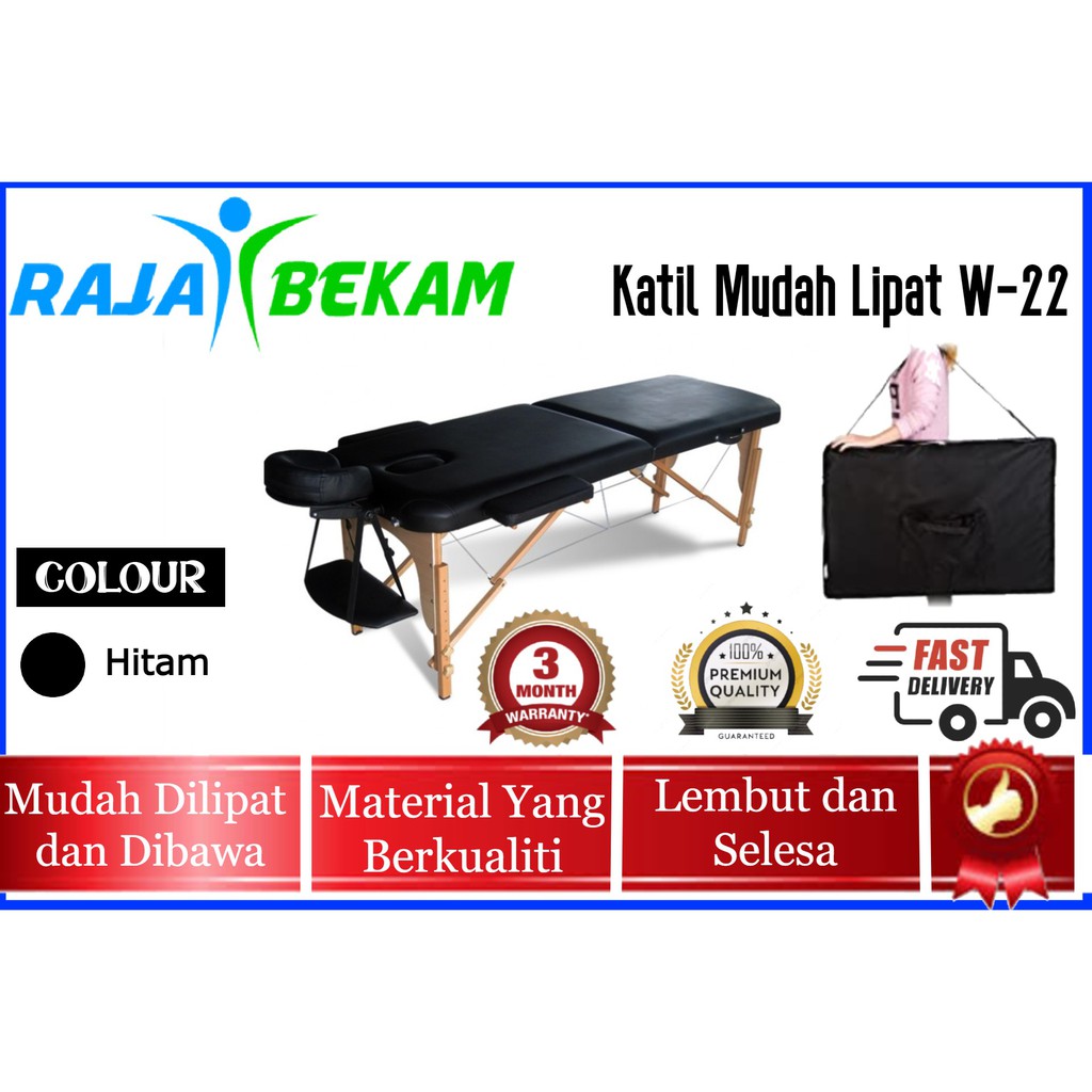 🔥Katil Bekam / Katil SPA / Katil Mudah Alih / Portable Massage Table 🔥🔥 ...