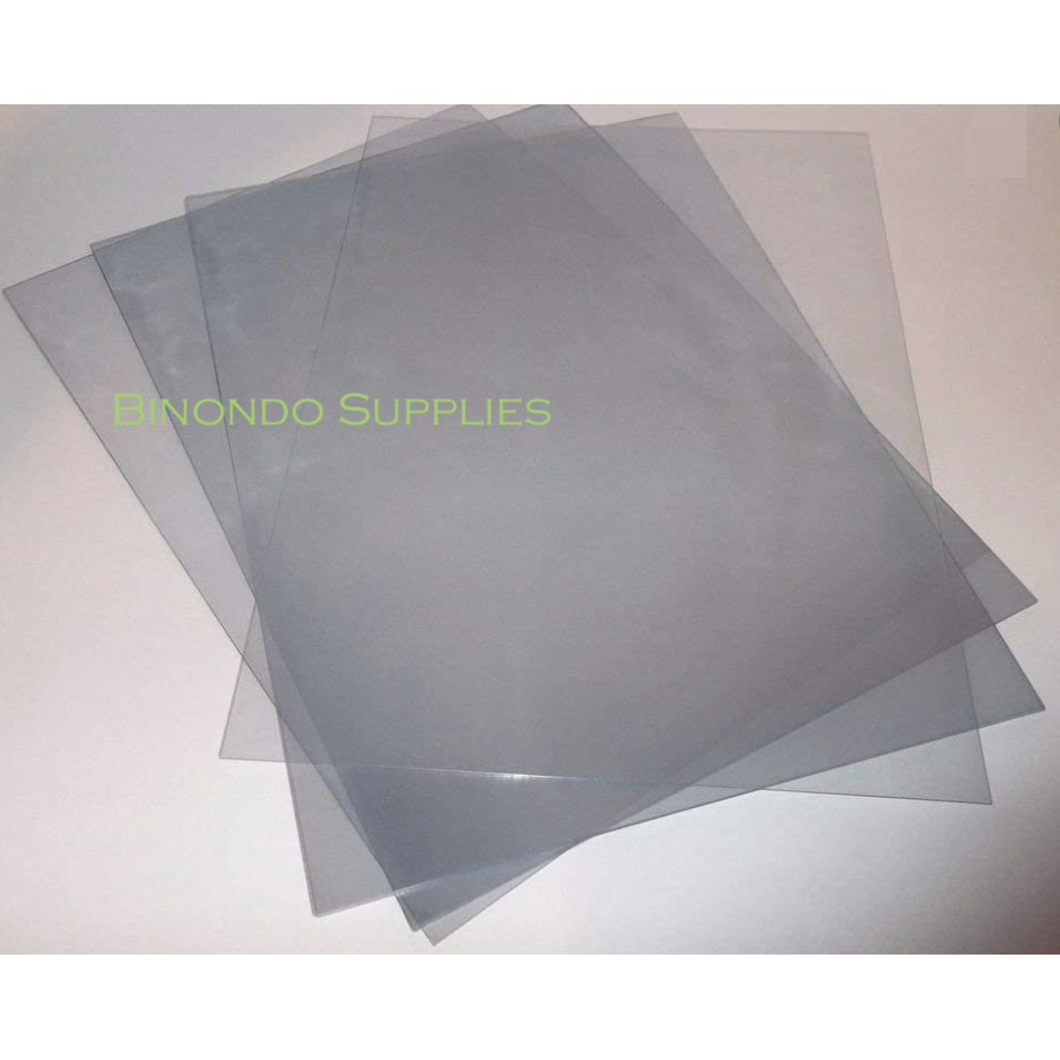 PVC Bookbinding Cover 100's A3 Size Face Shield Acetate Box Clear ...