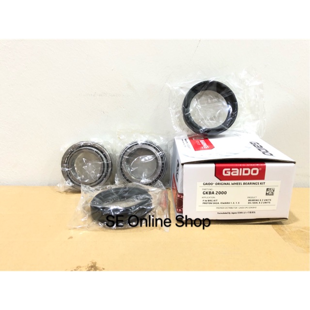 GAIDO Wheel Bearing Saga Old Saga LMST Iswara Front Wheel Bearing ...