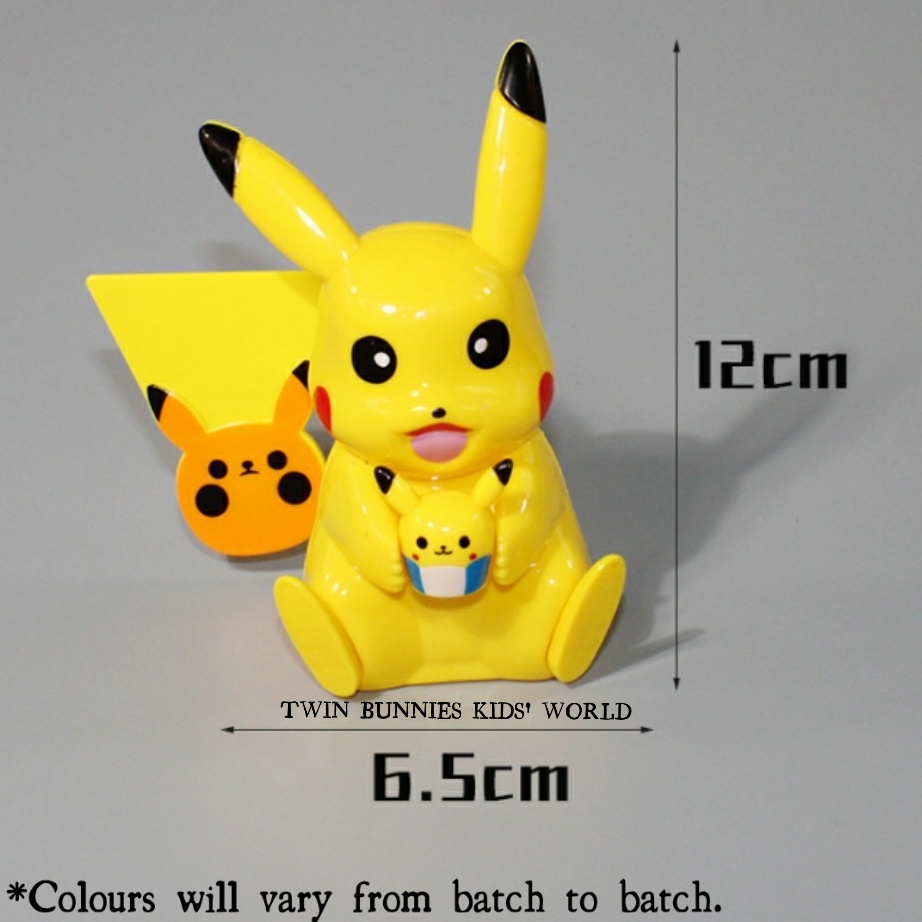 TB Pika Cake Topper Pokemon Toys Pikachu Cake Topper Kids birthday ...