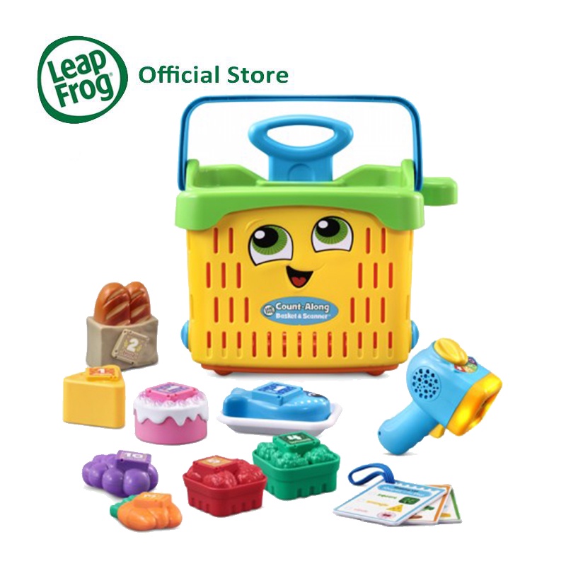 LeapFrog Count-along Basket and Scanner | 2 In 1 Shopping Trolley ...