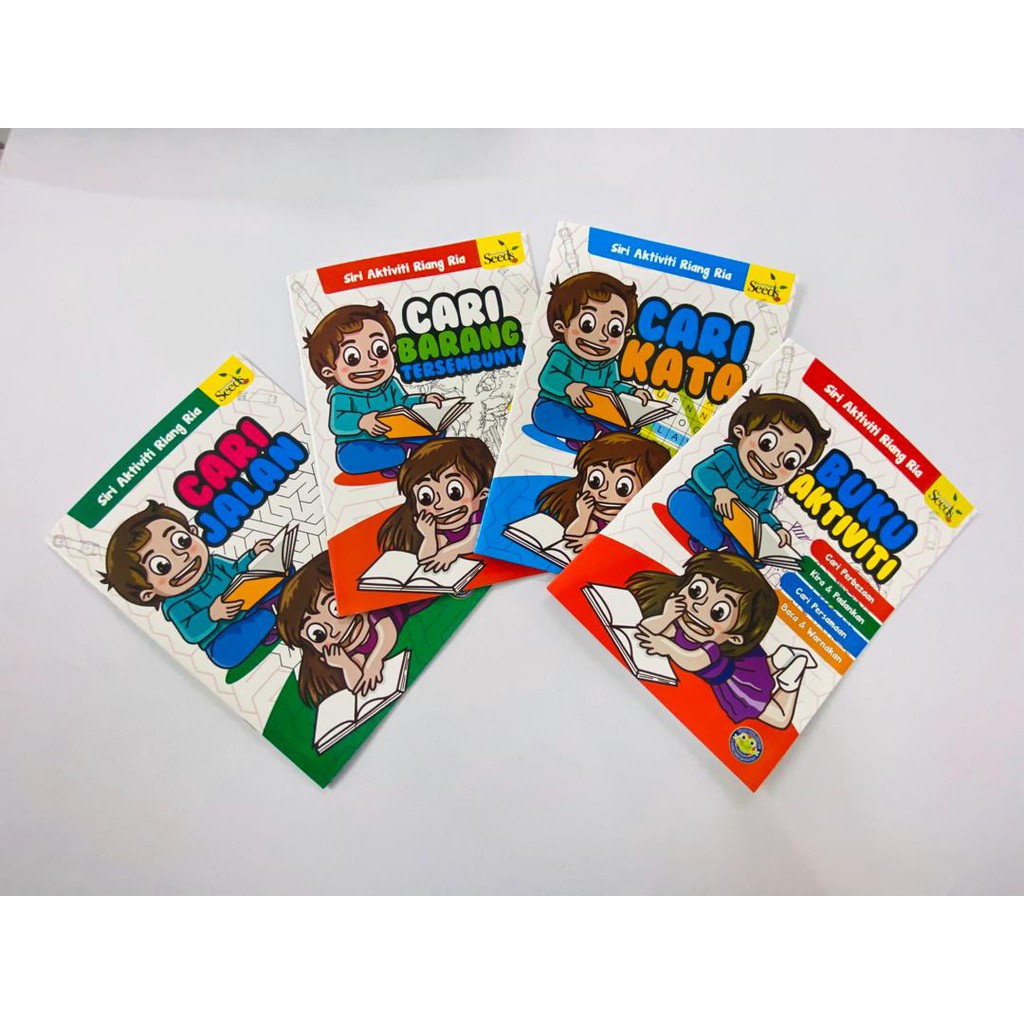 BUKU SIRI AKTIVITI RIANG RIA | Shopee Malaysia