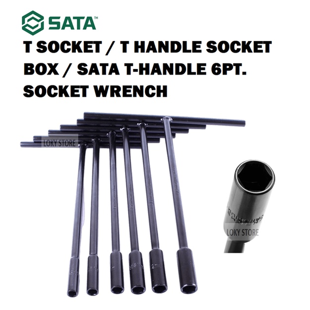 [SATA] T-handle 6pt Socket Wrench / T-shaped Socket Wrench 47701, 47702 ...