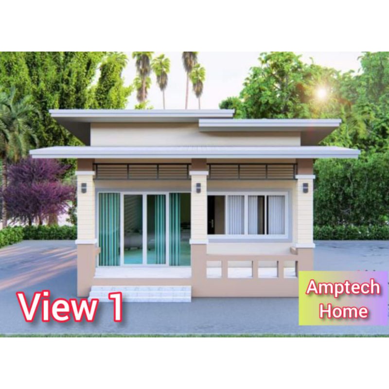 PELAN RUMAH 2 BILIK (LANTAI 20'x34') 680KPS ((BACA DESCRIPTION ...