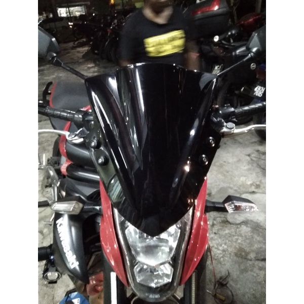 windshield design ninja 250 pulsar rs200 ns200 dominar D400 er6n sym t2 ...
