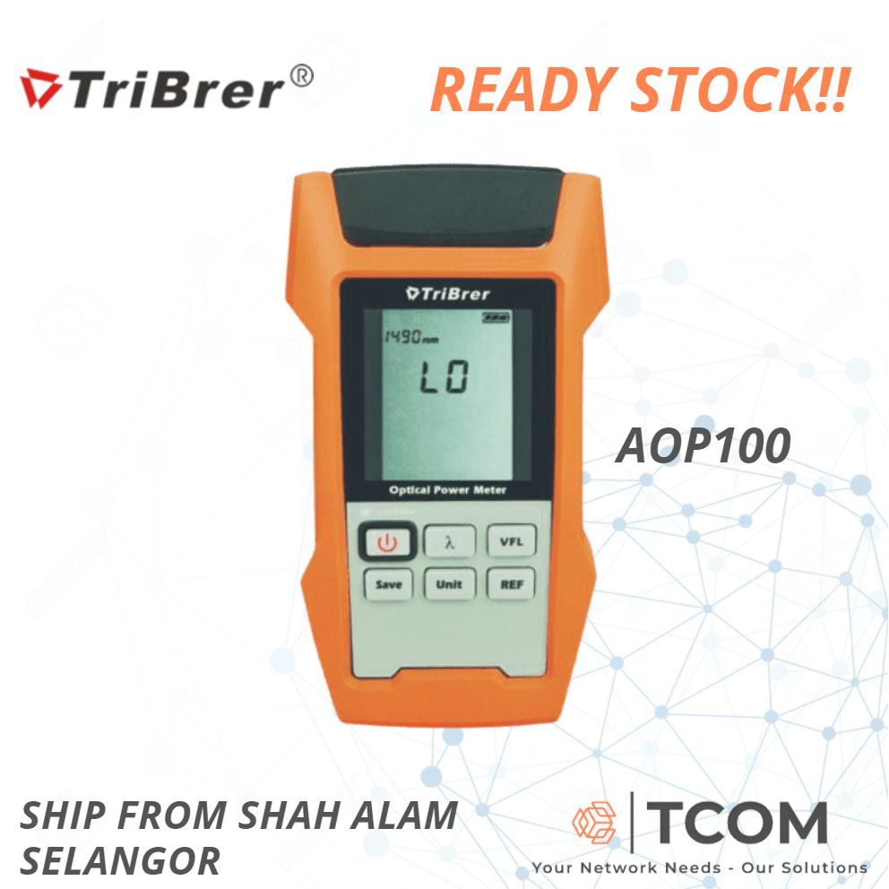 Optical Power Meter AOP100T TRIBRER with calibration cert | Shopee Malaysia