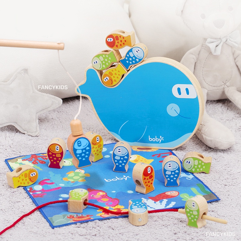 Premium 4in1 Count&Catch Fishing Game/Montessori Early Learning Sorting ...