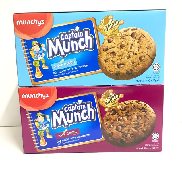 Munchy's Captain Munch 60gX12's | Shopee Malaysia