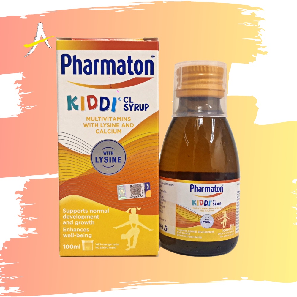 Pharmaton Kiddi Multi Vitamin Syrup For Kids (100ml) | Shopee Malaysia