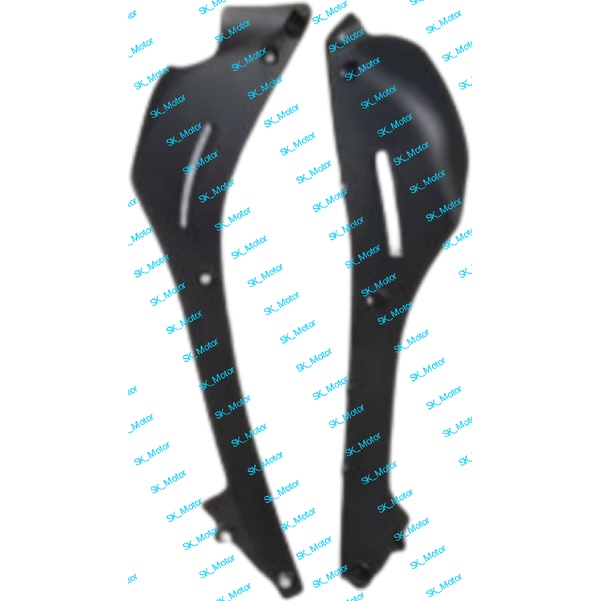 Honda DASH 110 V2 DASH110 V2 New Original Inner Cover Full Set / Kaver Hitam Handle Rear Meter ...