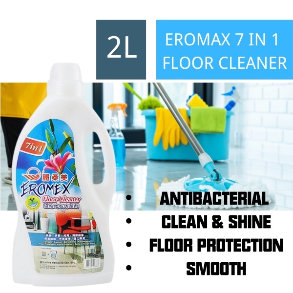 EROMAX Anti-bacterial 7 in 1 Floor Cleaner (2000MLE) | Shopee Malaysia