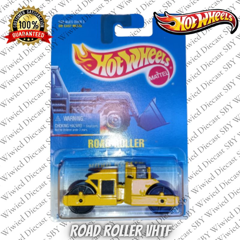 Hot Wheels Road Roller Heavy Equipment Rare VHTF Diecast Collector ...
