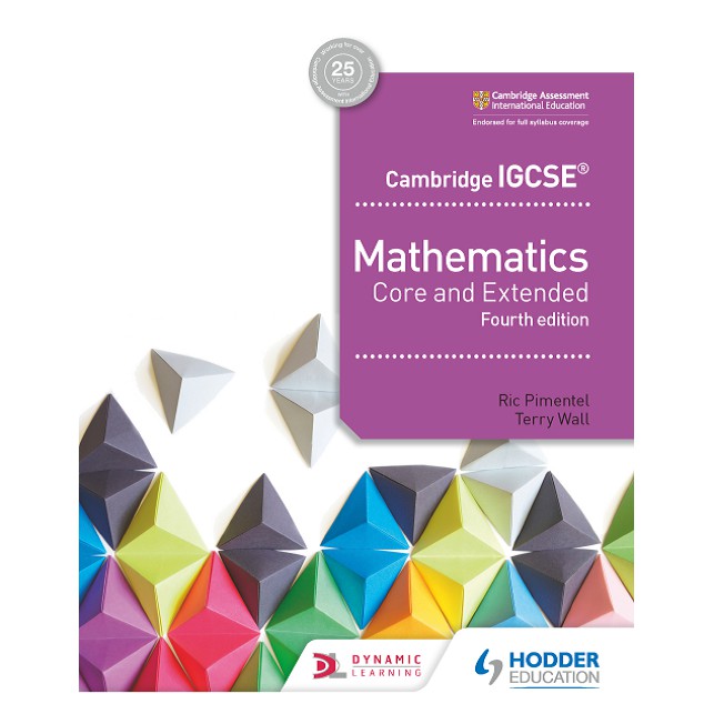CAMBRIDGE IGCSE MATHEMATICS CORE AND EXTENDED FOURTH EDITION | Shopee ...