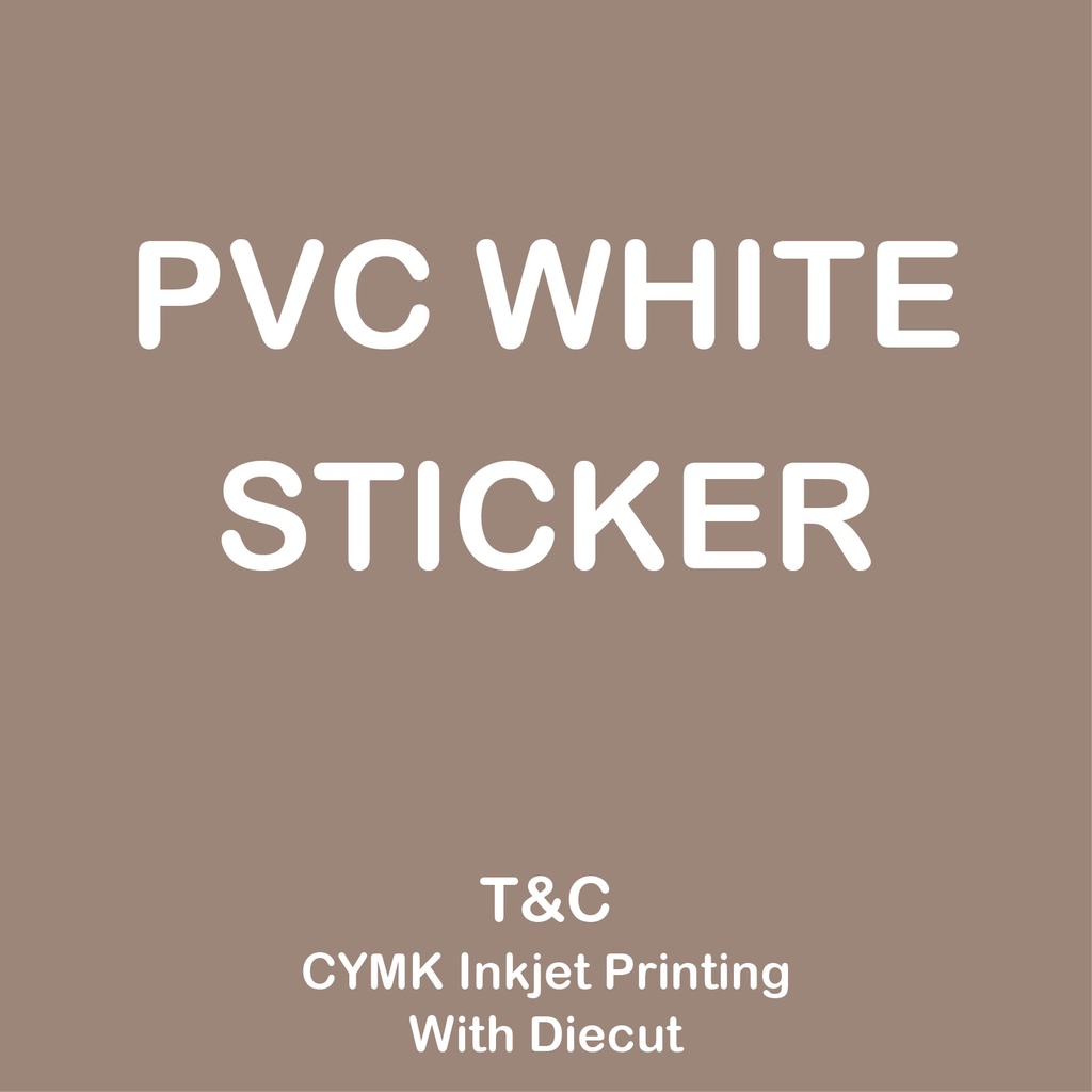 Sticker PVC Custom Own Design/Sticker decal printing/Sticker Inkjet ...