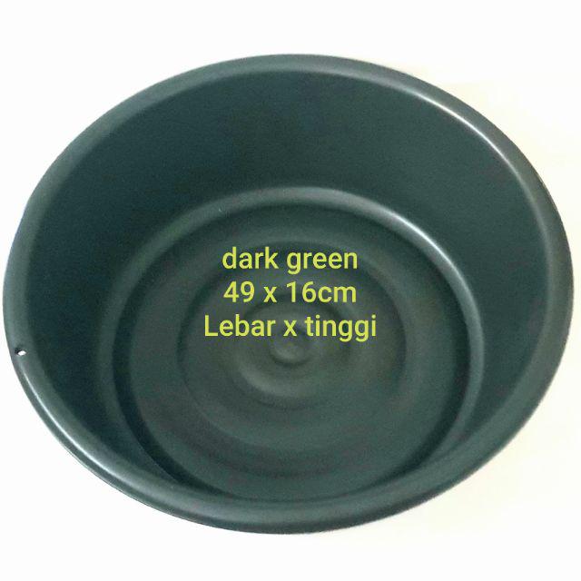 2 BIJI BASIN/BESEN BESAR 45cm x 45cm x 16 cm / 41cm x 13 cm UNTUK LETAK ...