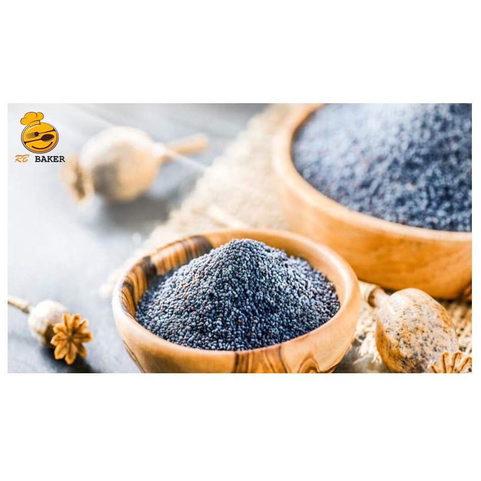 Premium Poppy Seeds/Biji Popi Biru/蓝罂粟种子 [ 100g / 300g / 500g ...