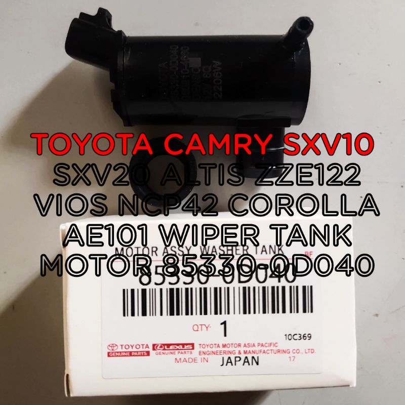 0TOYOTA CAMRY SXV10 SXV20 ALTIS ZZE122 VIOS NCP42 COROLLA AE101 AlZA ...