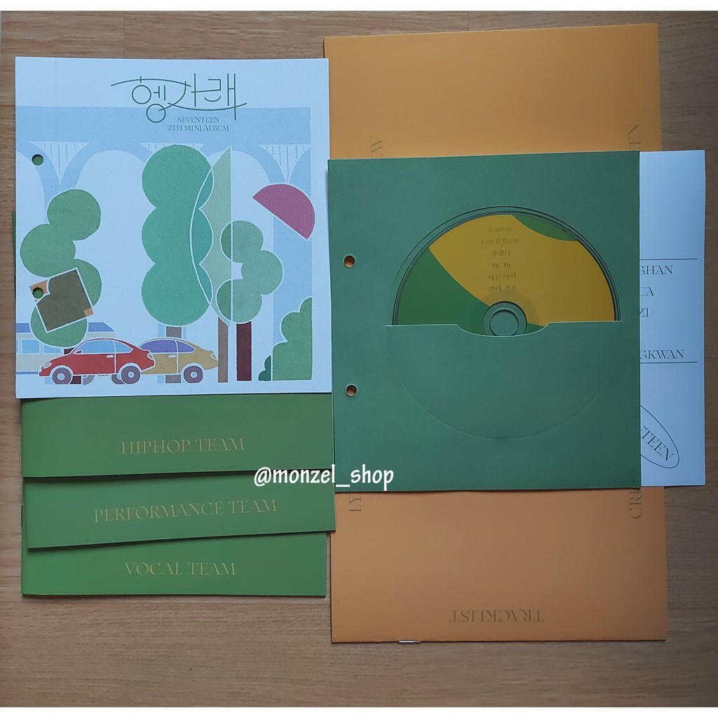 Seventeen/svt - Henggarae HANA Ver Album Only+random poster (include ...
