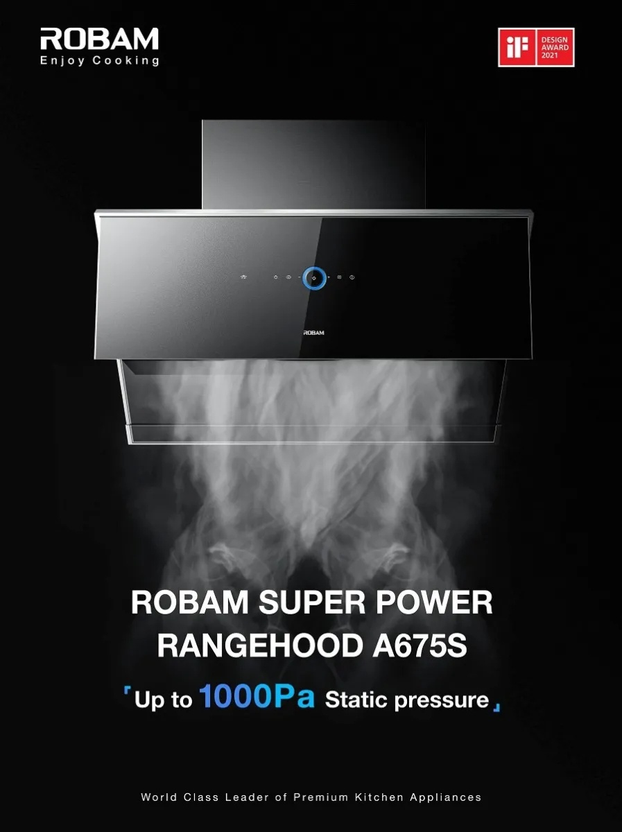 ROBAM Superpower Range Hood A675S | Shopee Malaysia