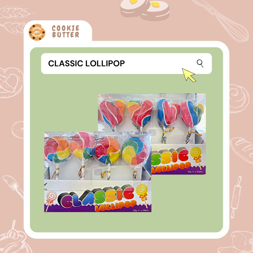 Classic Lollipop Windmill / Mickey 棒棒糖 30g (READY STOCK) 1PC | Shopee Malaysia